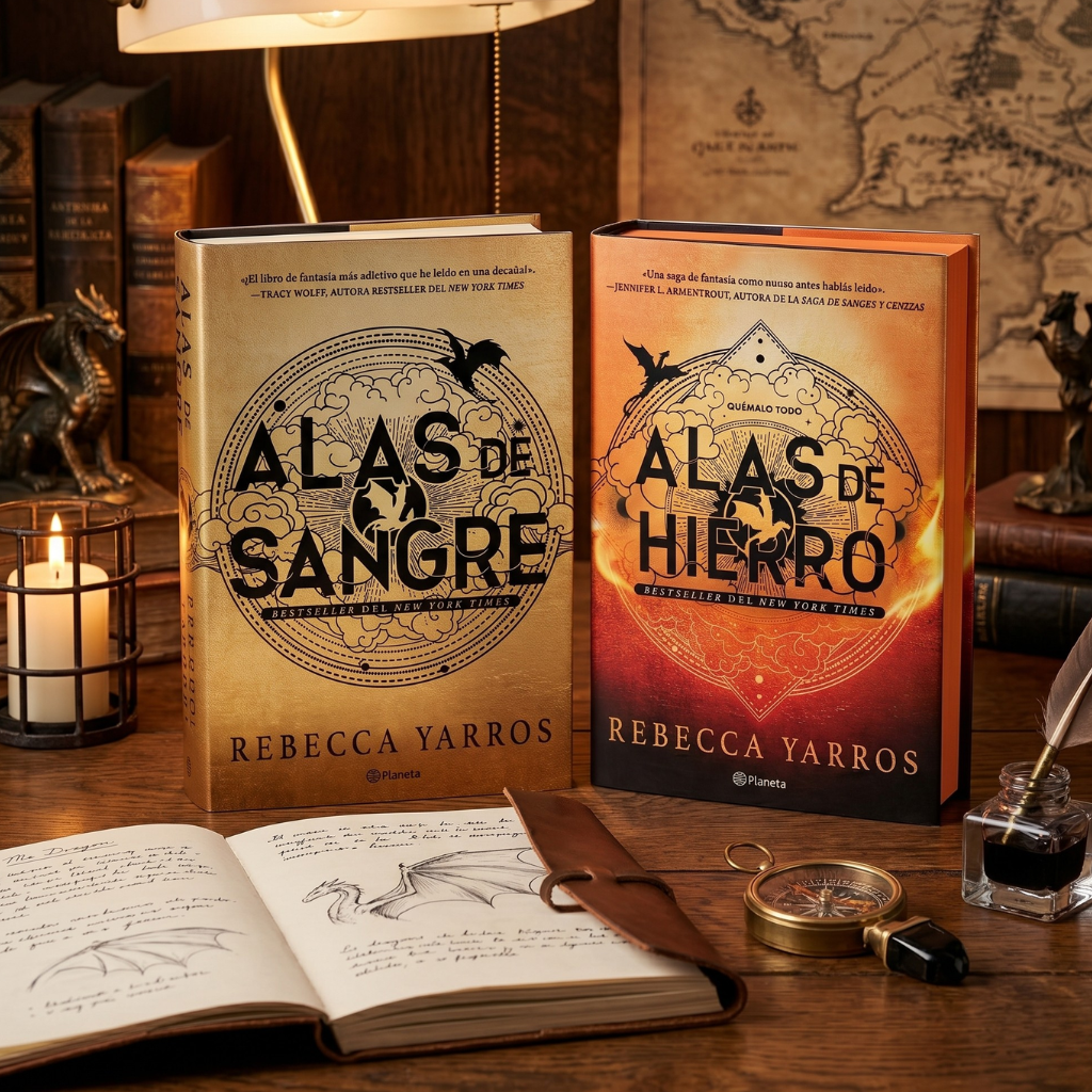 Combo Libros Empíreo Alas De Sangre + Alas De Hierro – Tienda Copec