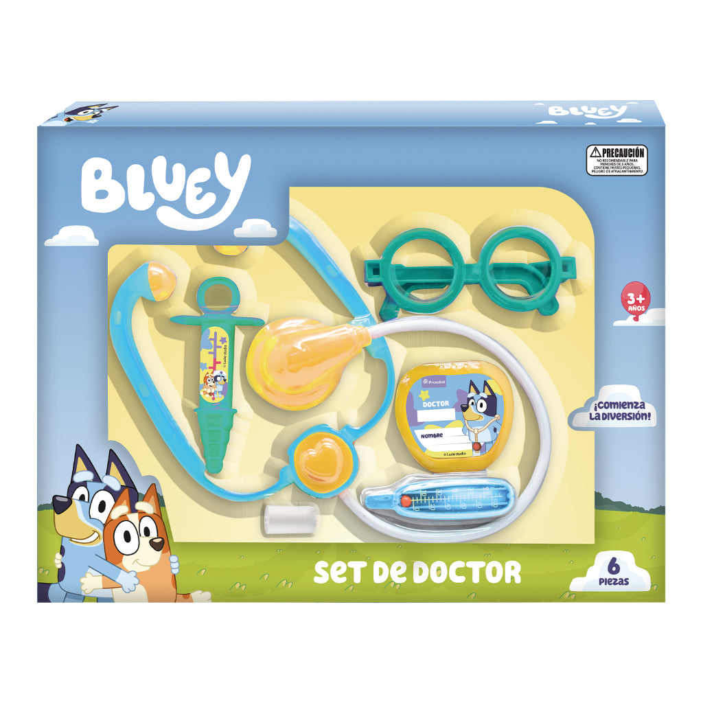 Set De Doctor 6 Pcs Bluey – Tienda Copec