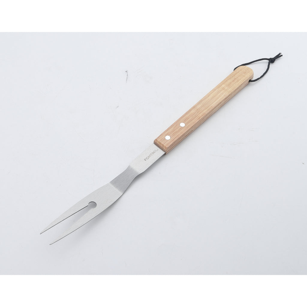 Trincho Acero Inox Mango Madera 44cm | Tienda Copec