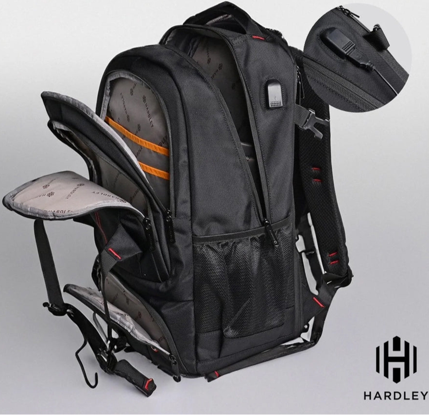 Mochila Notebook Hardley Impermeable Antirrobo Hombre Mujer | Tienda Copec