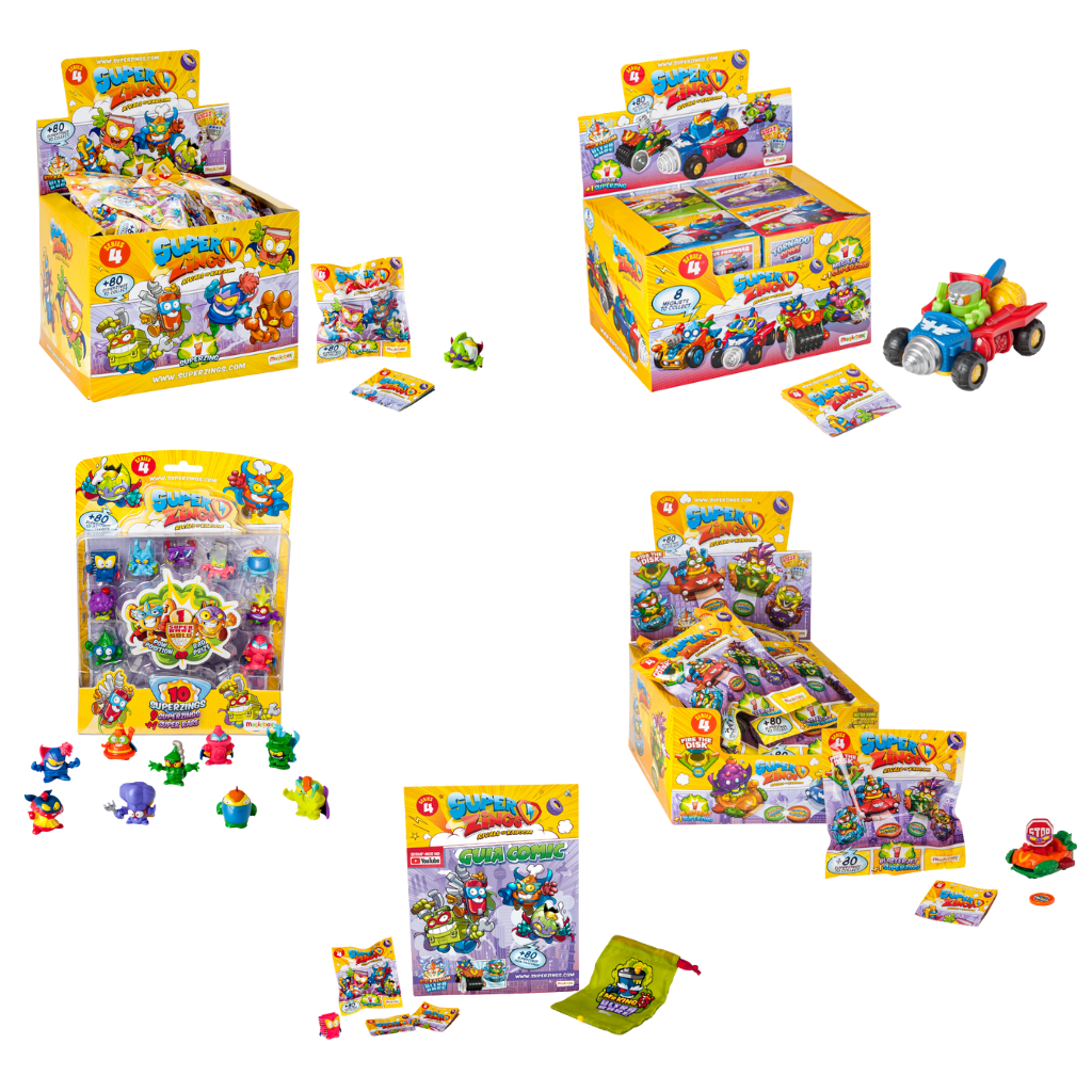 Combo Super Pack Superzings Figuras | Tienda Copec