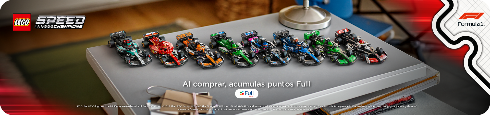 Lego Fórmula 1 – Tienda Copec