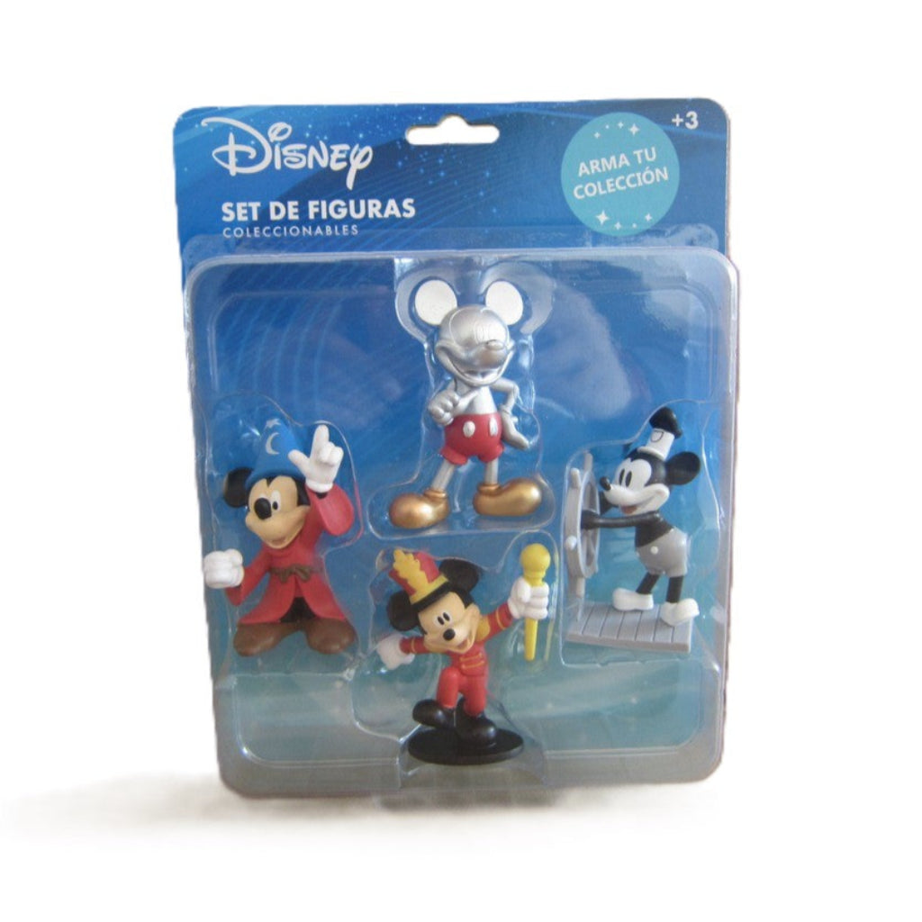 Mickey Set Figuras 4 Piezas – Colección 7 cm | Tienda Copec